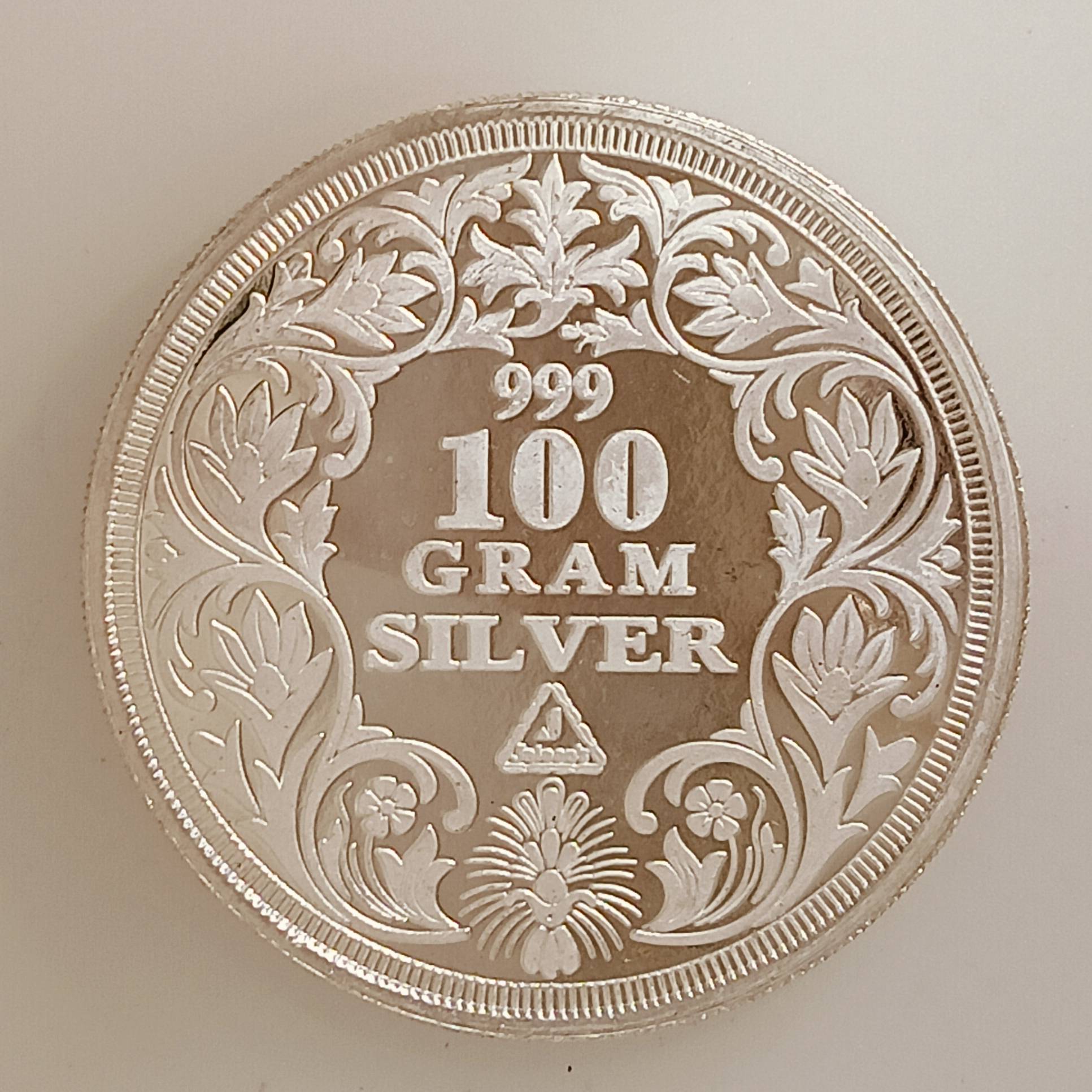 BIS Hallmarked Jalaan s King George V 999 Pure Silver Coin 100g Jalaan s BIS Hallmarked Jalaan s King George V 999 Pure Silver Coin 100g Jalaan s
